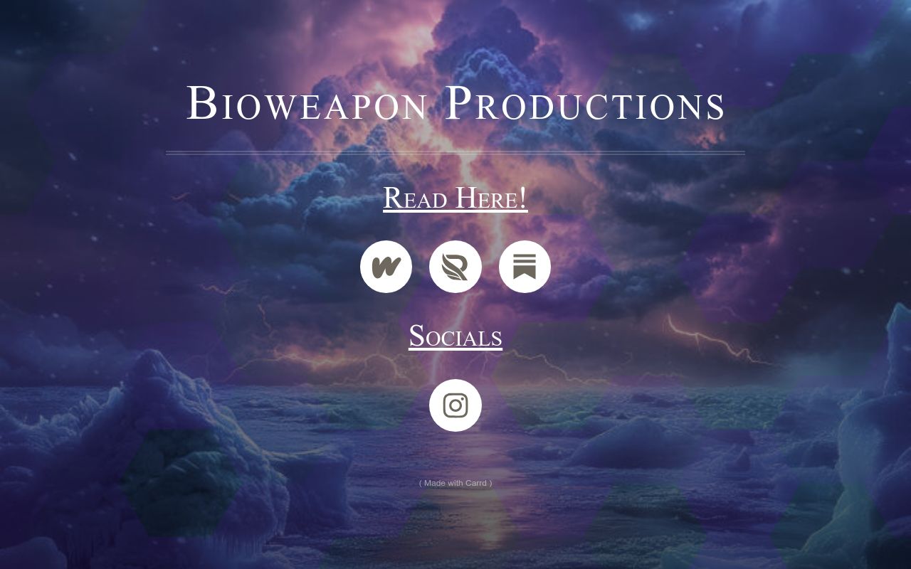 Bioweapon Productions